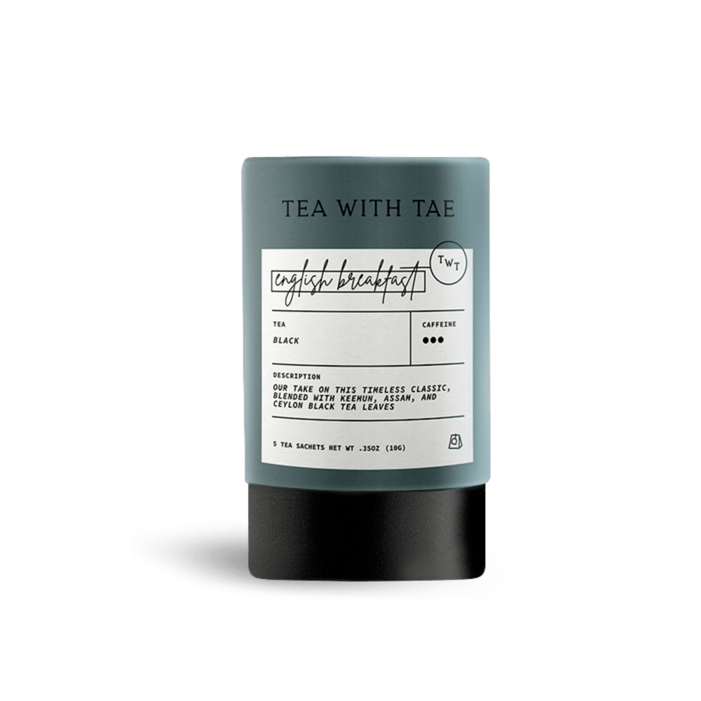 English Breakfast Mini Tea Tube (5 tea bags)